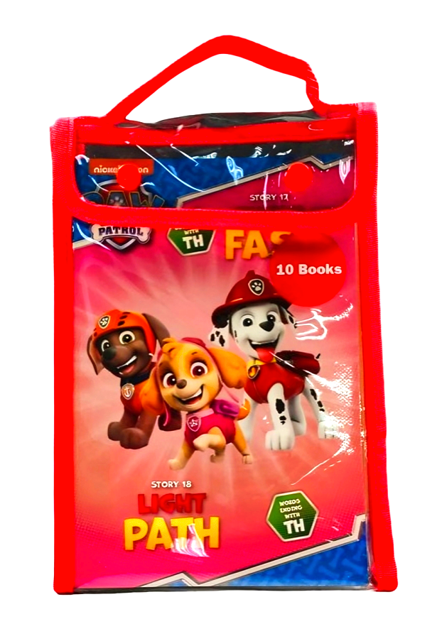Paw Patrol X 10 Readers Ziplock – BookXcess