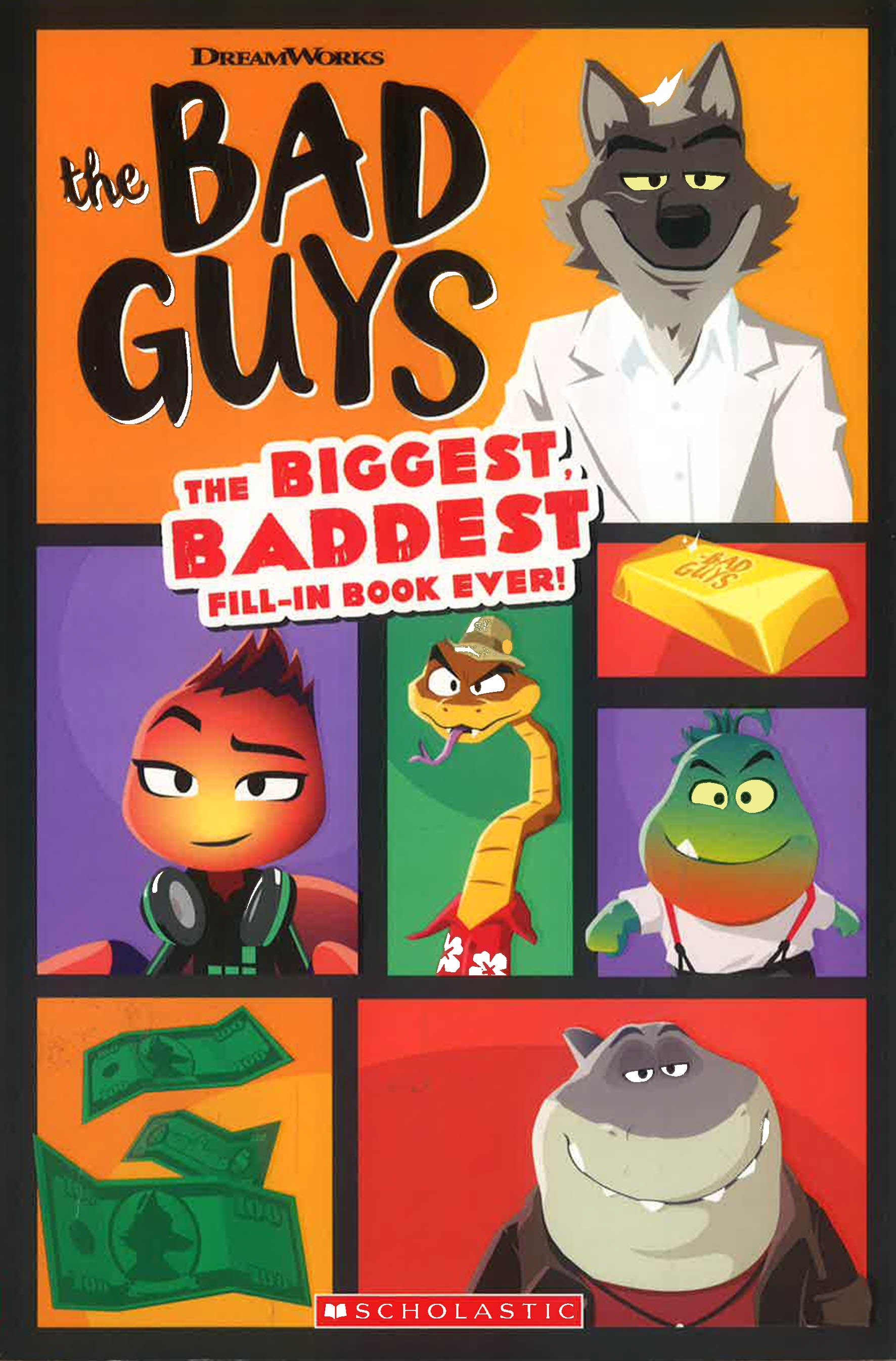 Bad Guys Movie: The Biggest, Baddest Fill-In Book Ever! – BookXcess