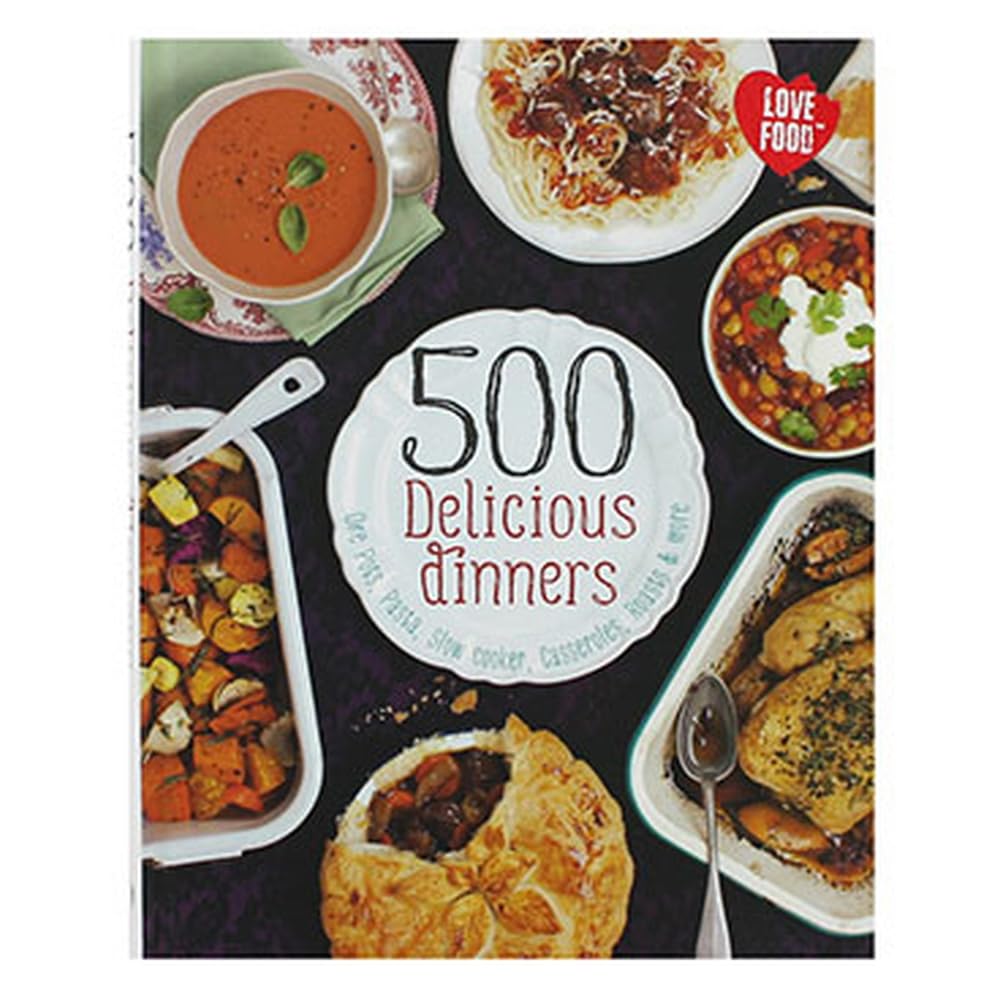 500 Delicious Dinners – BookXcess