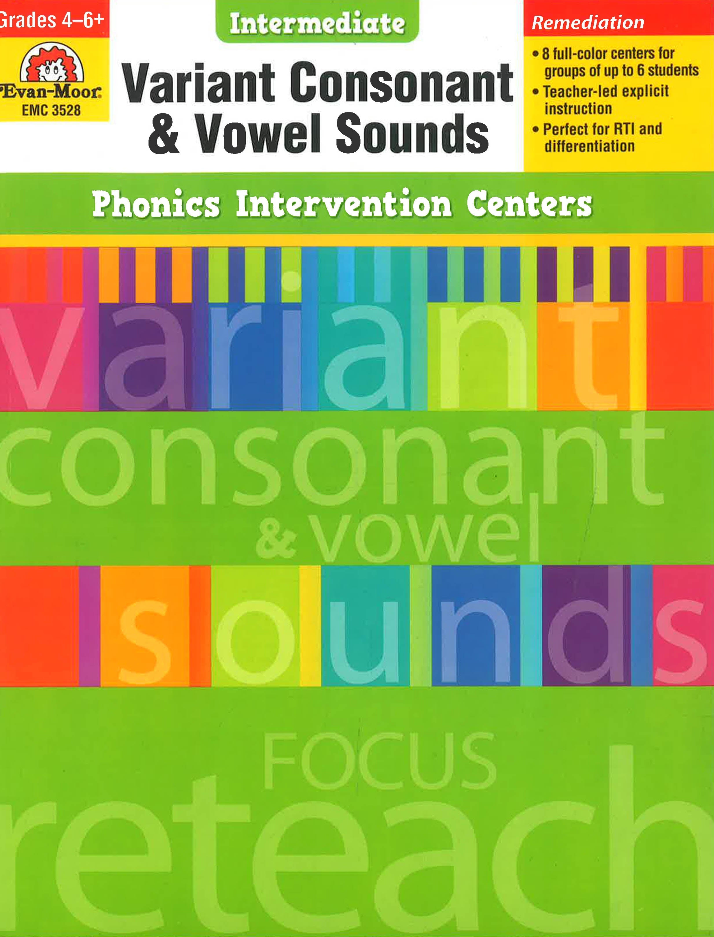 Variant Consonant and Vowel Sounds, Grades 4-6+ – BookXcess