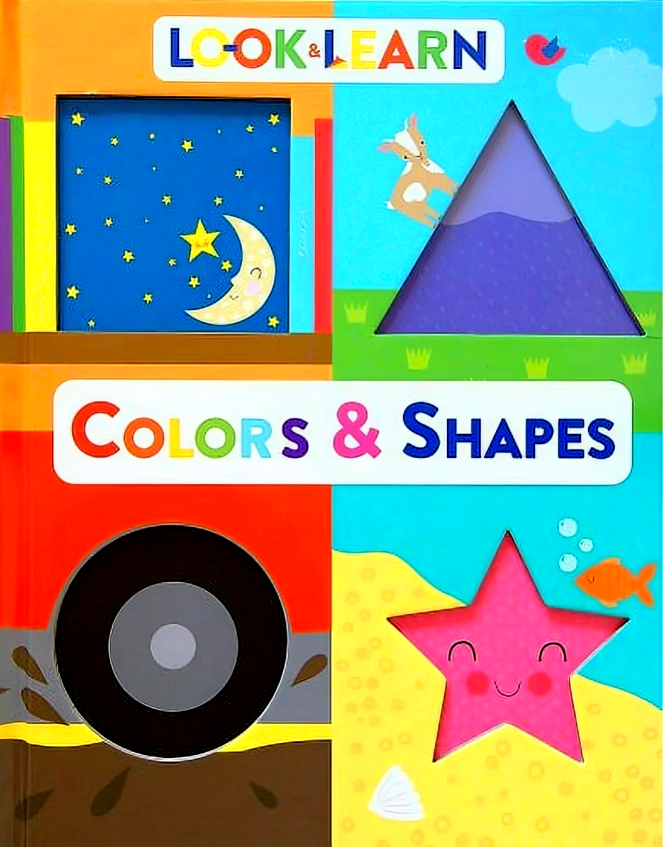 Look & Learn: Colors & Shapes – BookXcess