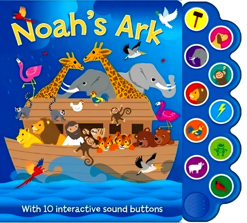 Noah's Ark With (10 Interactive Sound Buttons) – BookXcess