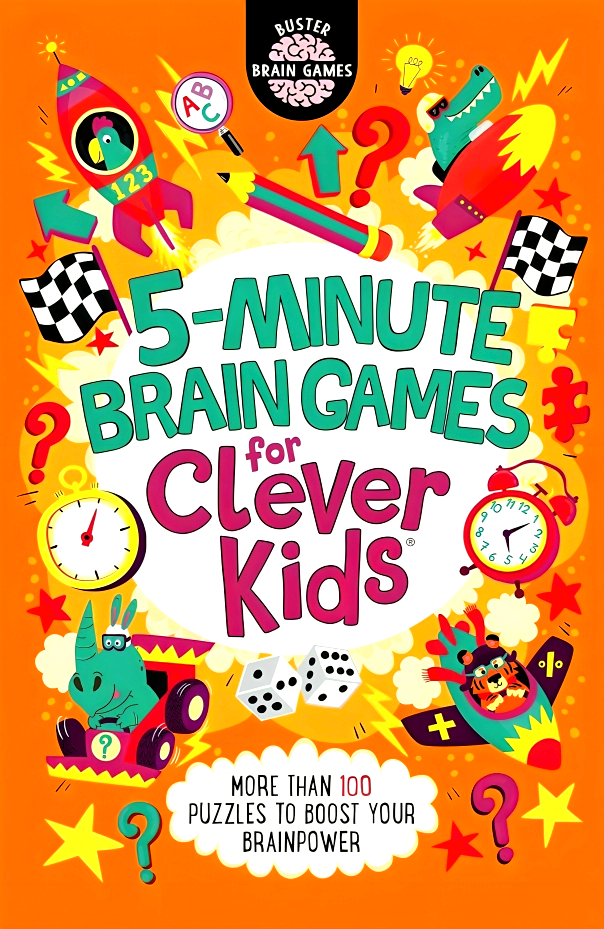 5-Minute Brain Games For Clever Kids – BookXcess