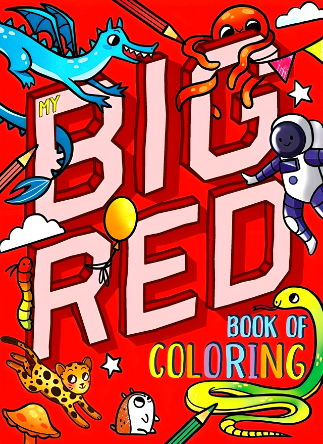 My Big Red Book Of Coloring – BookXcess