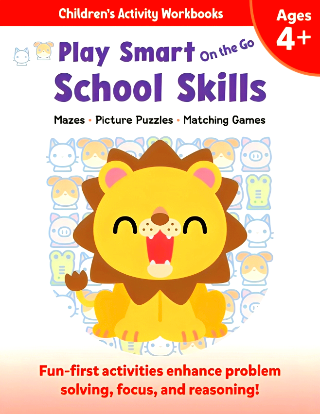 Play Smart On the Go School Skills 4+: Mazes, Picture Puzzles, Matchin – BookXcess
