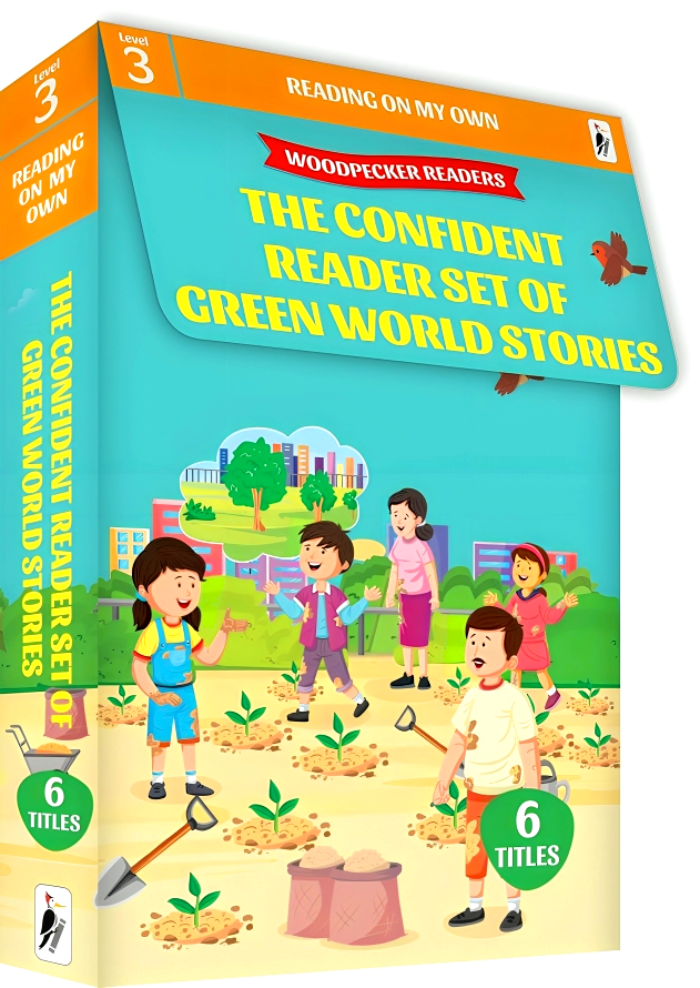 The Confident Reader Set Of Green World Stories – BookXcess