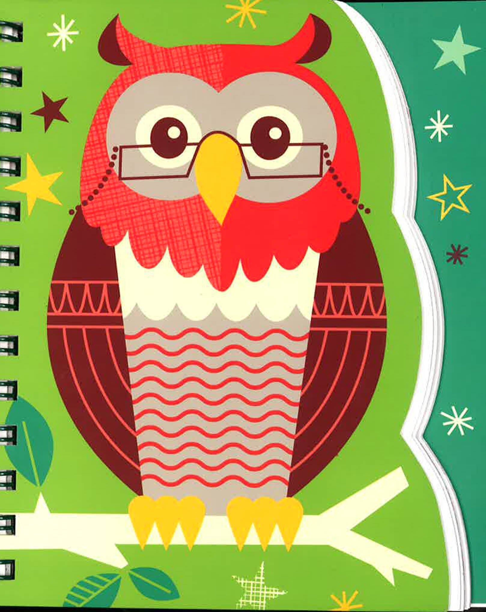 School Days Owl Layered Journal – BookXcess
