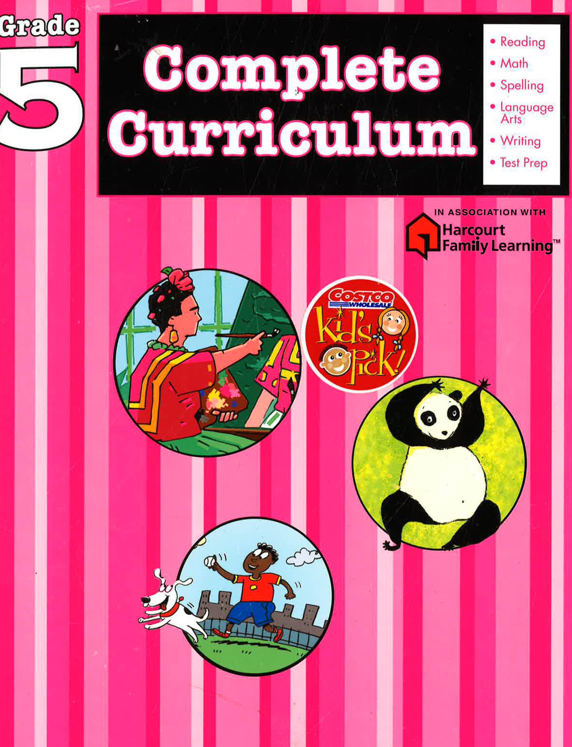 Complete Curriculum: Grade 5 (Flash Kids Harcourt Family Learning ...