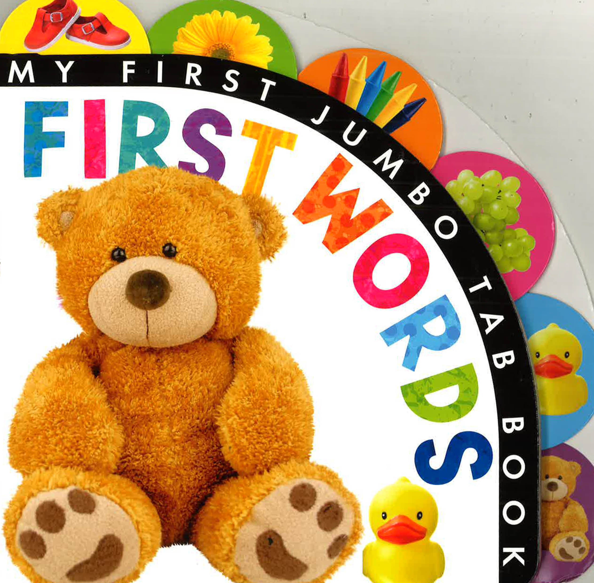 My First Jumbo Tab Book - First Words – BookXcess