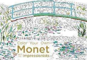 coloring book monet