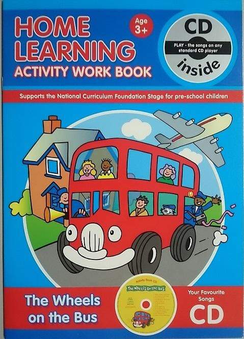 Home Learning Activity Work Book - The Wheels On The Bus – BookXcess