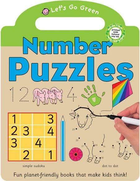 Let's Go Green Number Puzzles – BookXcess