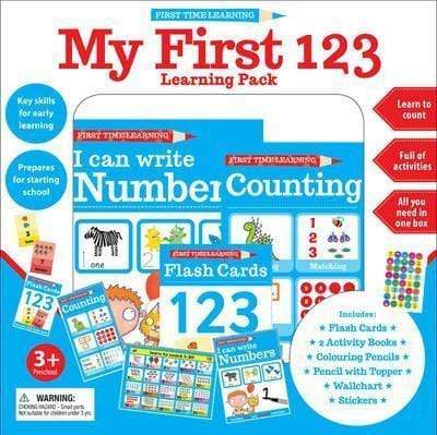 My First 123 Learning Pack – BookXcess