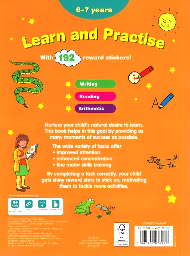 Learn & Practice 6-7 Years – BookXcess