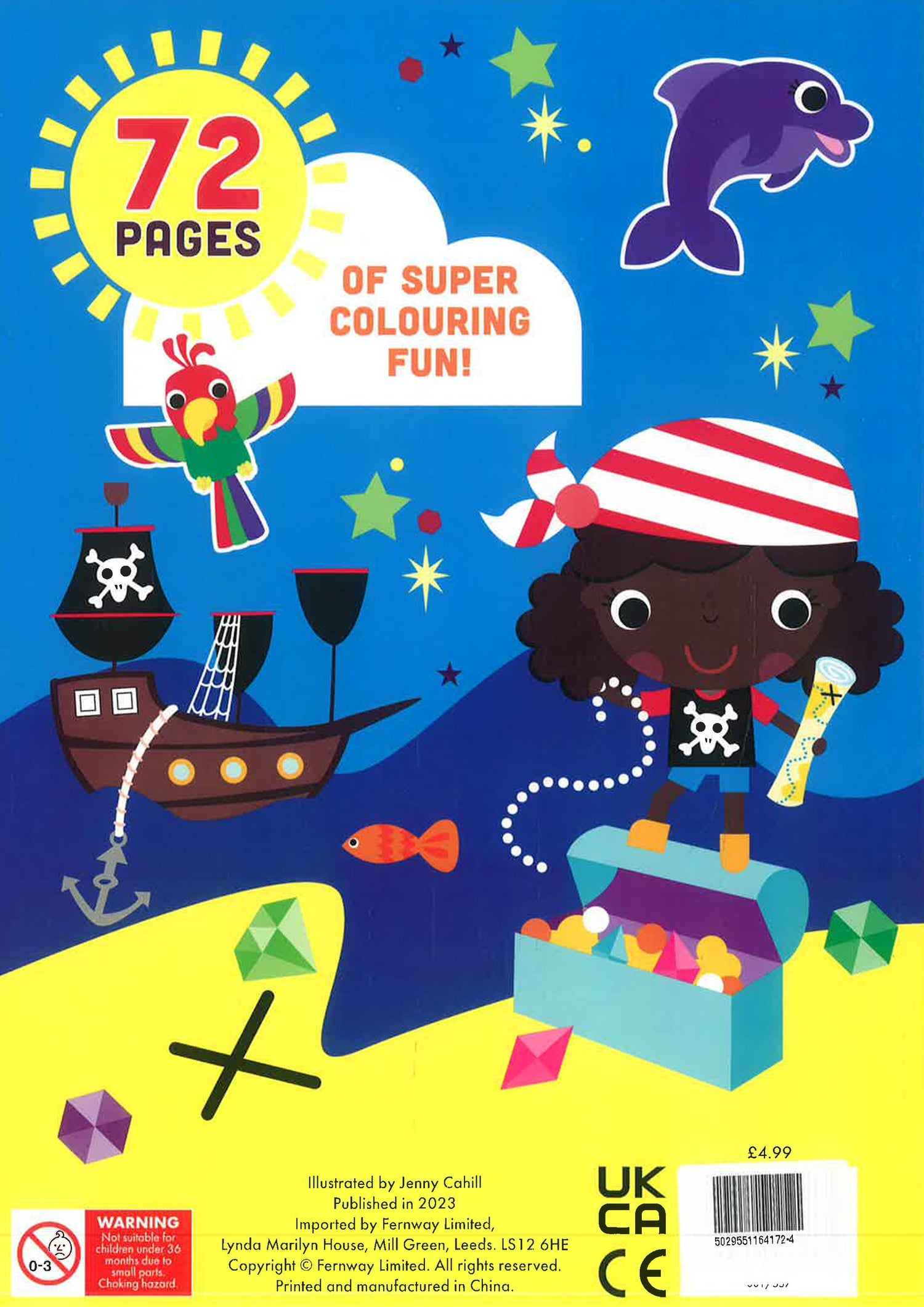 Let's Colour: Pirates Colouring Book – BookXcess