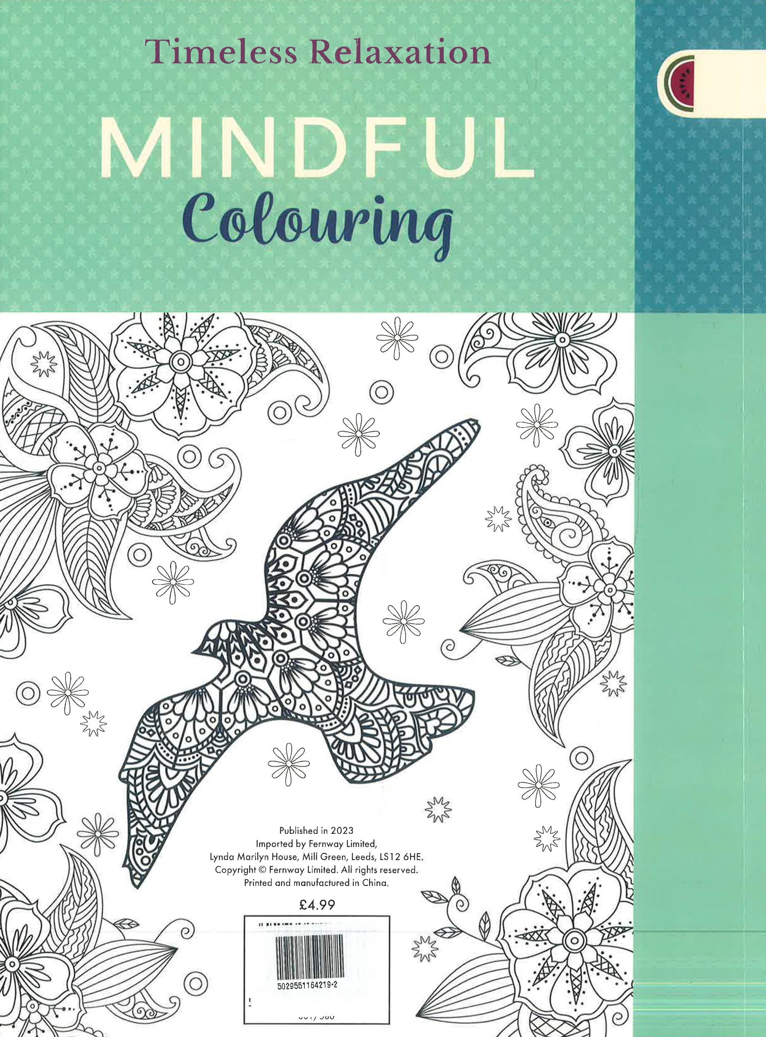 Mindful Colouring (Green) – BookXcess