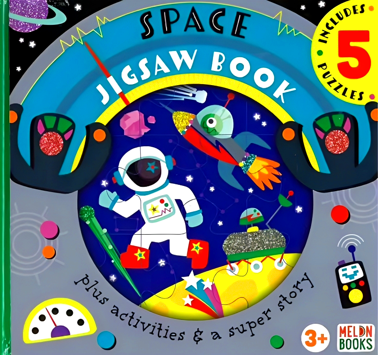 Space Jigsaw Book – BookXcess