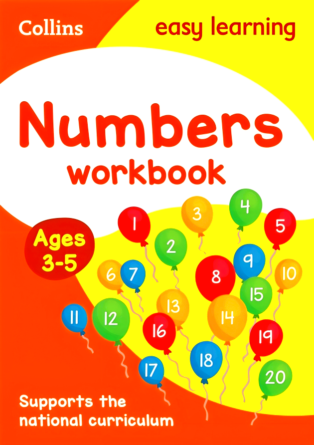 Collins Easy Learning: Numbers Workbook Ages 3-5 – BookXcess