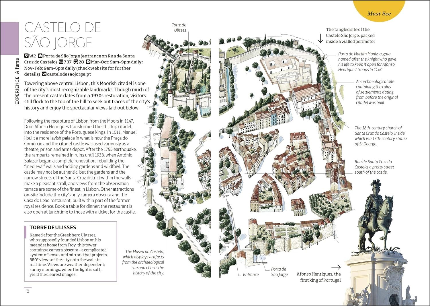 DK Eyewitness Lisbon Mini Map and Guide – BookXcess