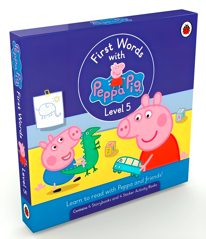 First Words With Peppa Level #5 Box Set – BookXcess