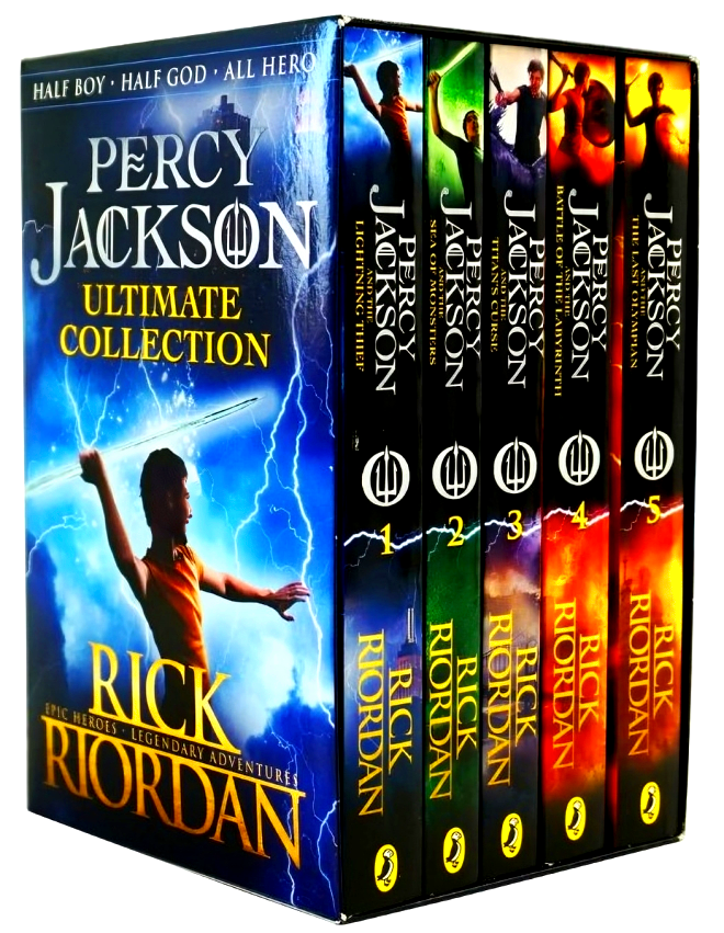 Percy Jackson Ultimate Collection 5 Book Box Set – BookXcess