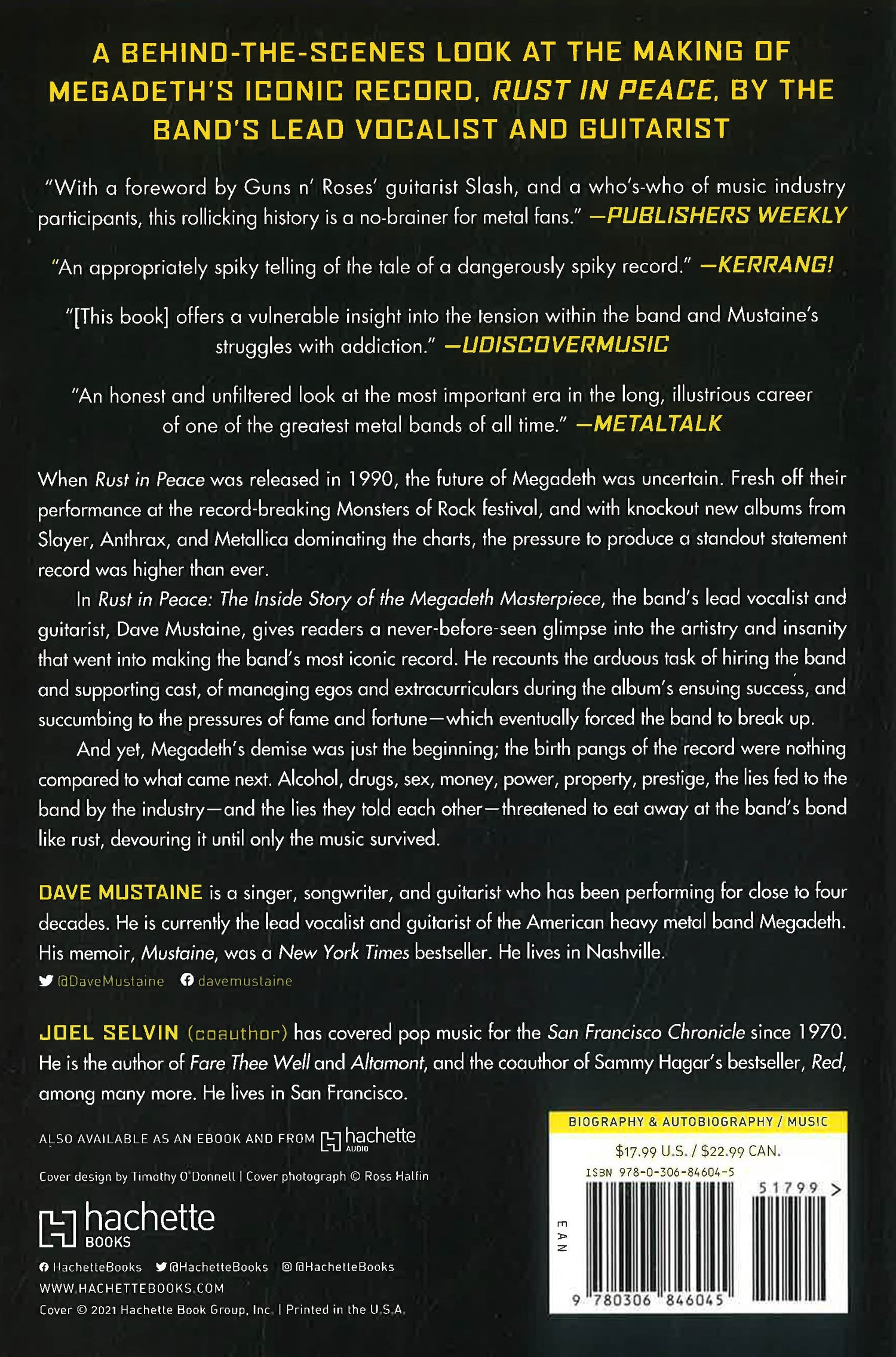 Rust in Peace: The Inside Story of the Megadeth Masterpiece – BookXcess