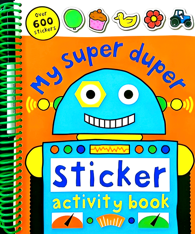 My Super Duper Sticker Activity Book – BookXcess