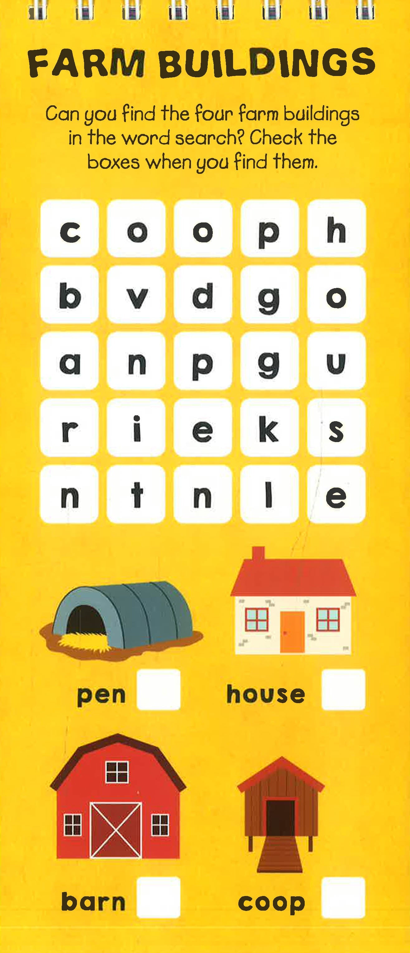 Wipe Clean Busy Barnyard Activities (Priddy) – BookXcess