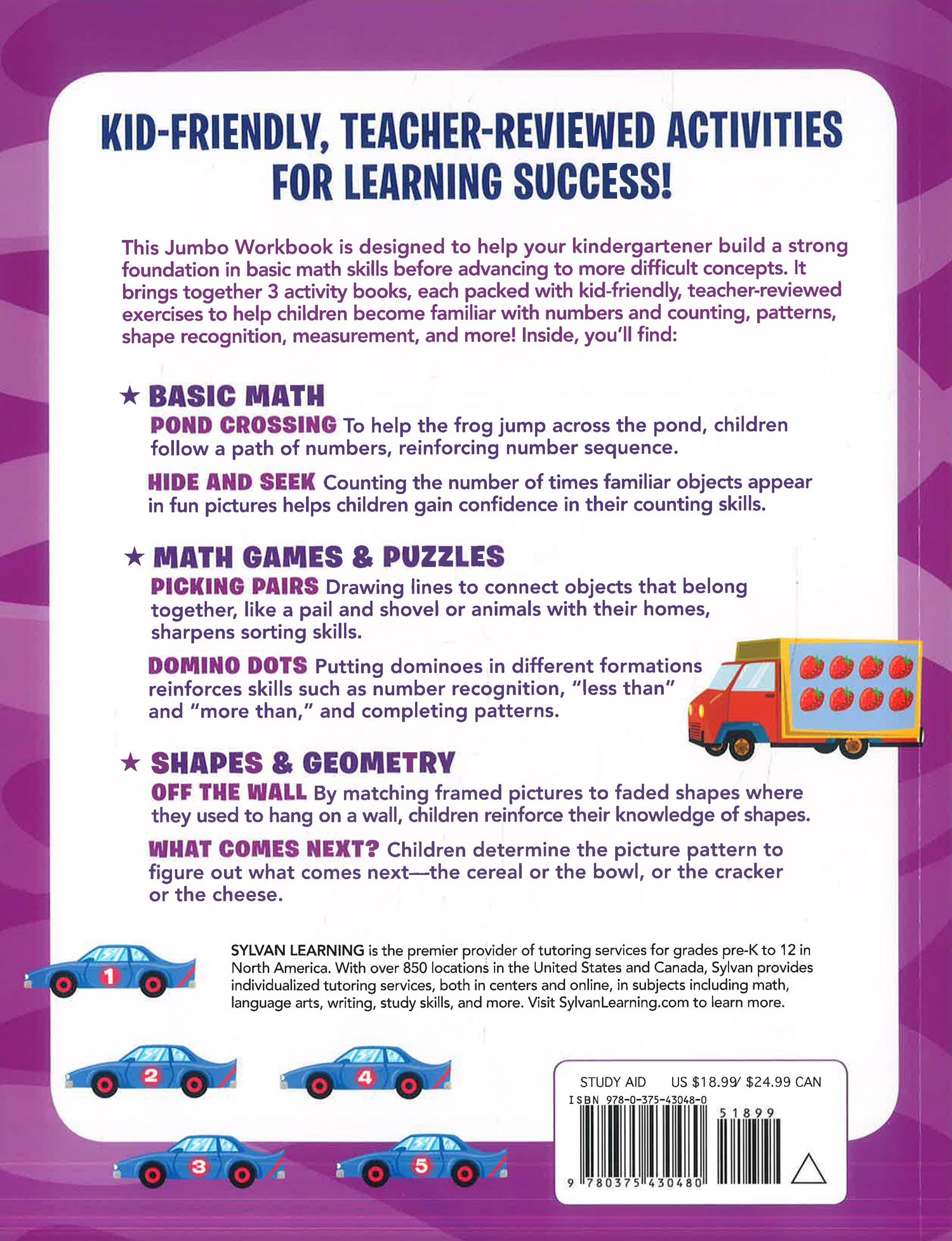 Kindergarten Jumbo Math Success Workbook: 3 Books in 1 – BookXcess