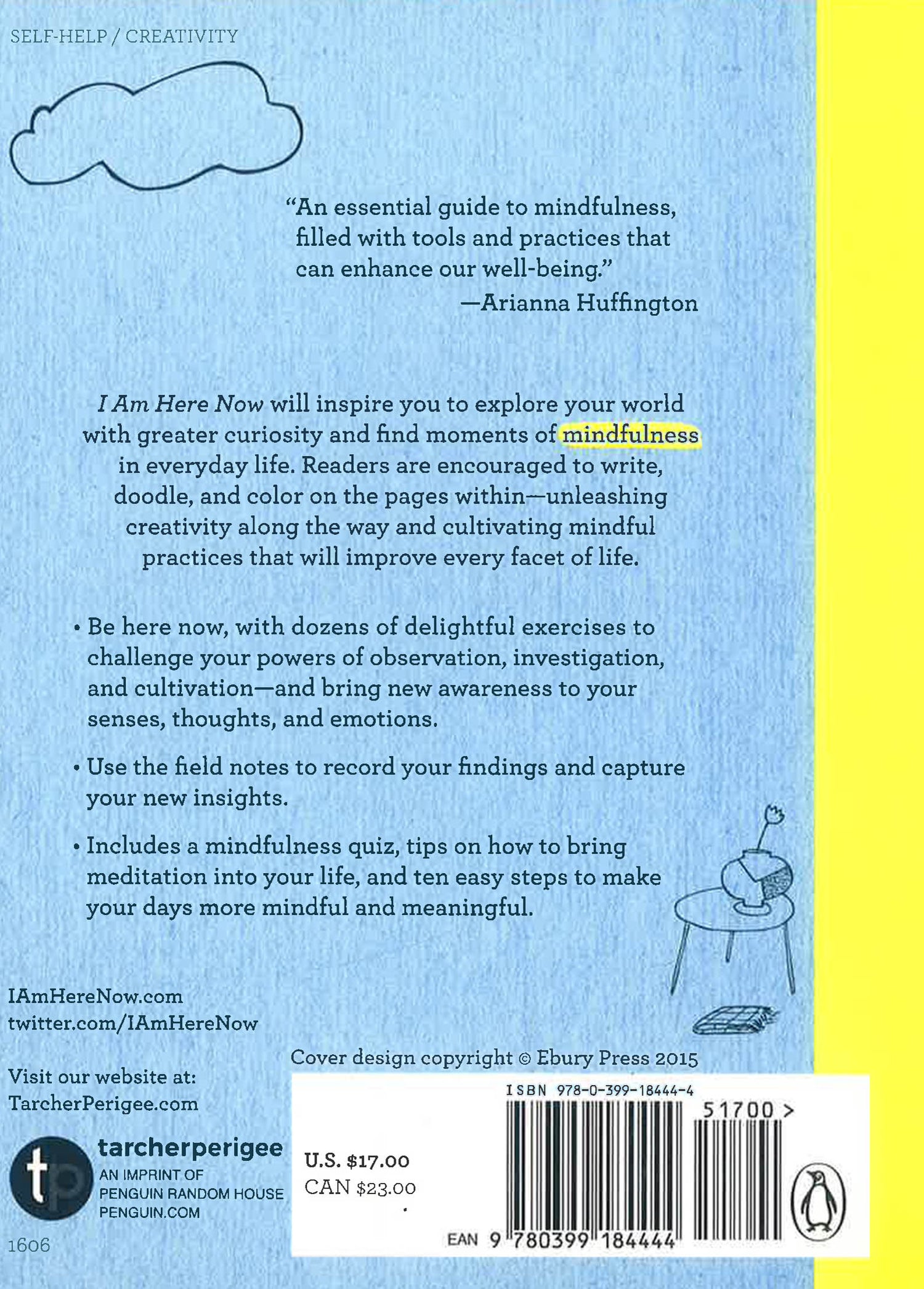 I Am Here Now: A Creative Mindfulness Guide and Journal – BookXcess
