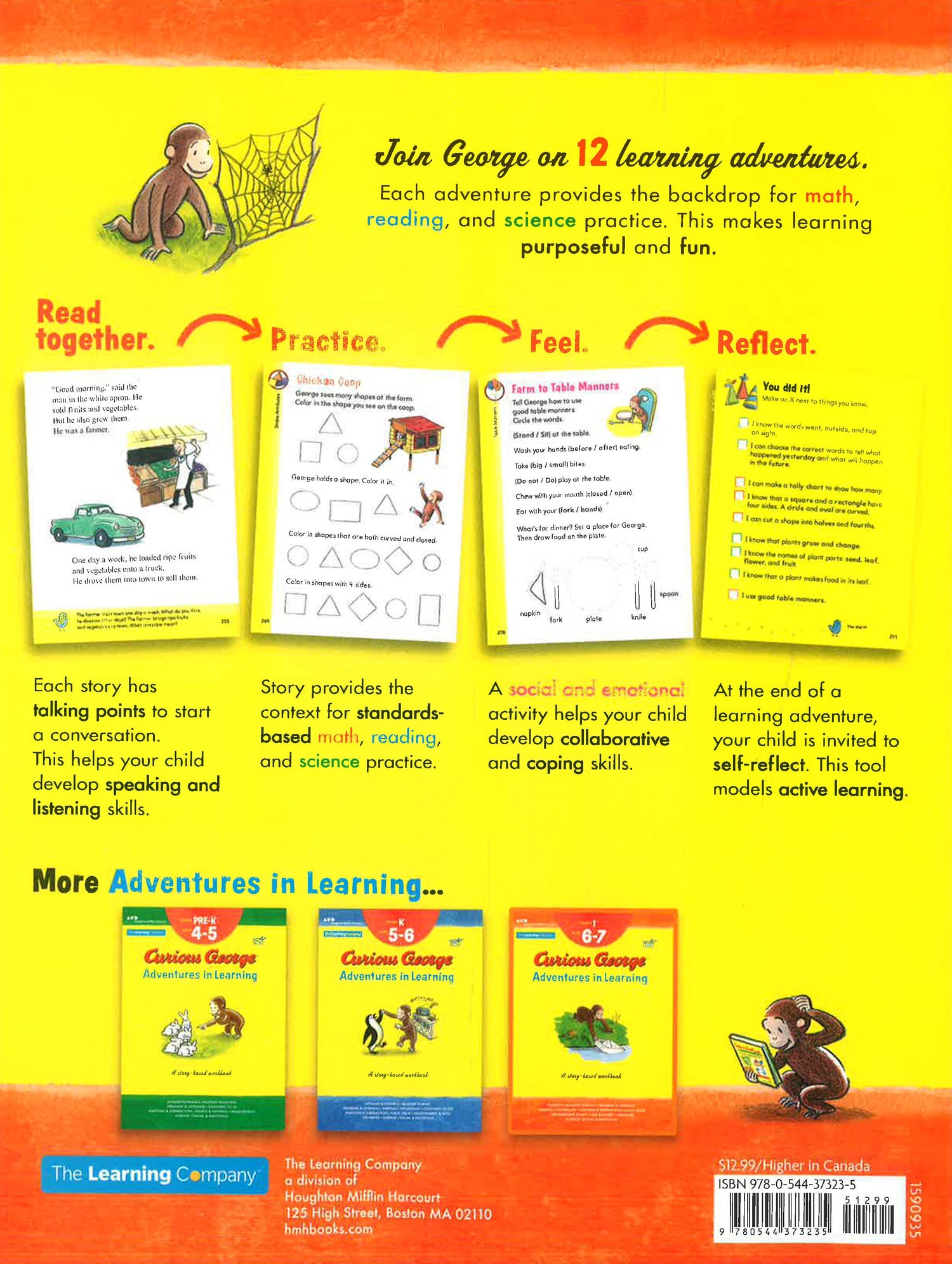 Curious George Adventures In Learning, Grade 1 – BookXcess