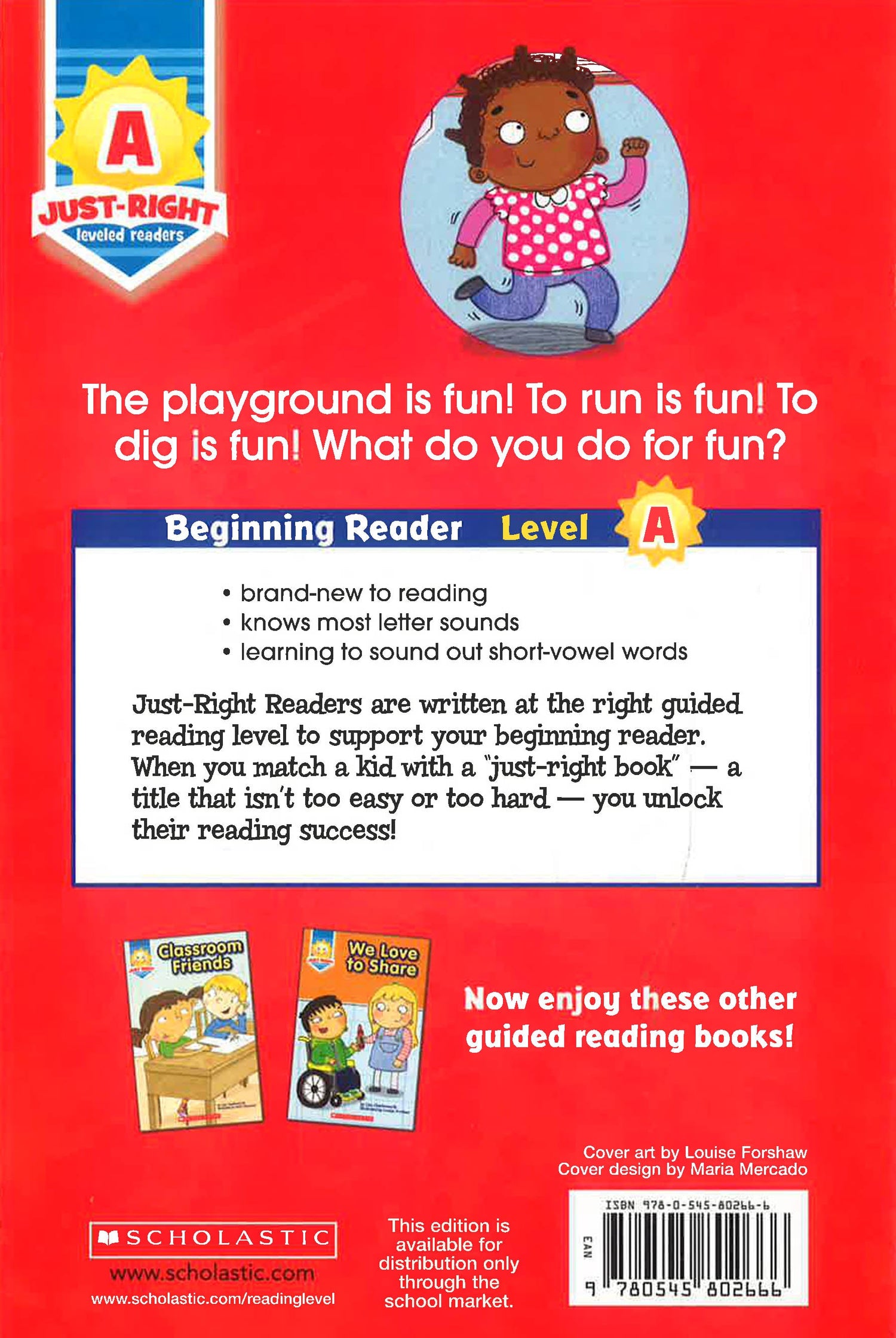 Just-Right Readers: On The Playground – BookXcess