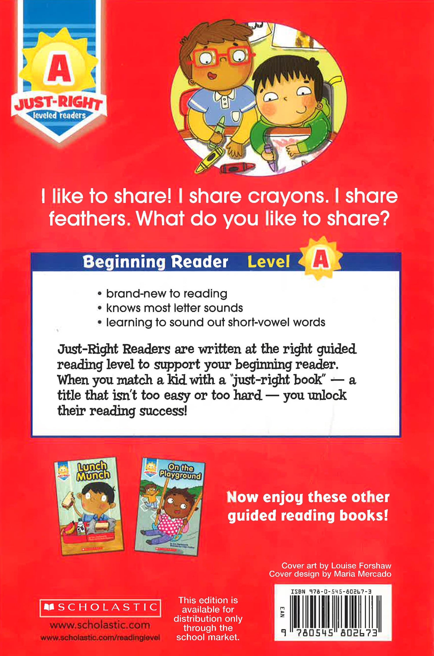 Just-Right Readers: We Love To Share – BookXcess