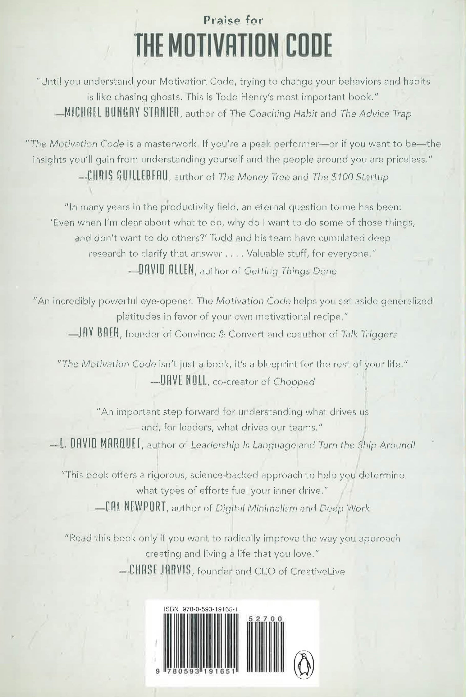 The Motivation Code: Discover The Hidden Forces That Drive Your Best W ...