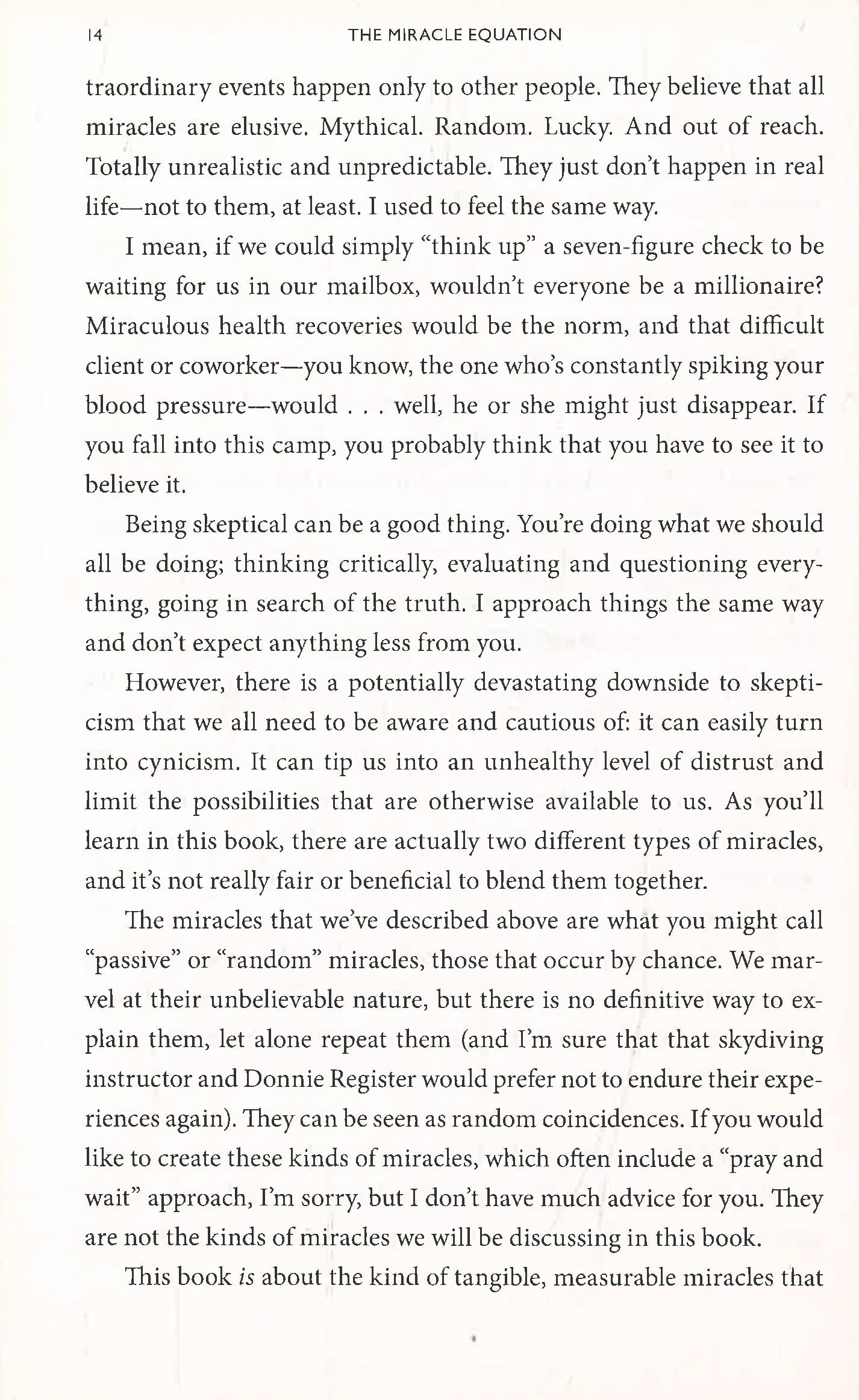 The Miracle Equation – BookXcess