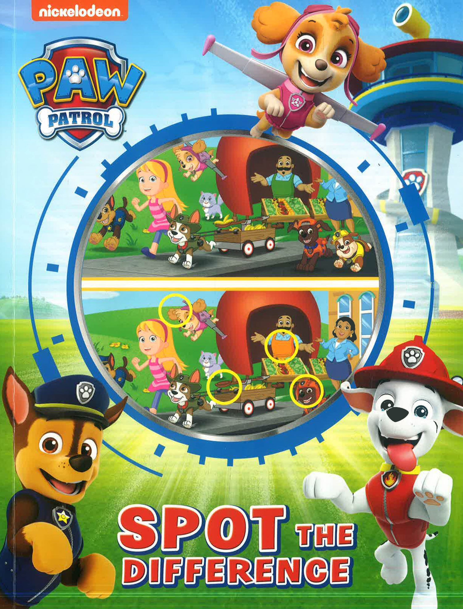Paw Patrol: Spot The Difference – BookXcess