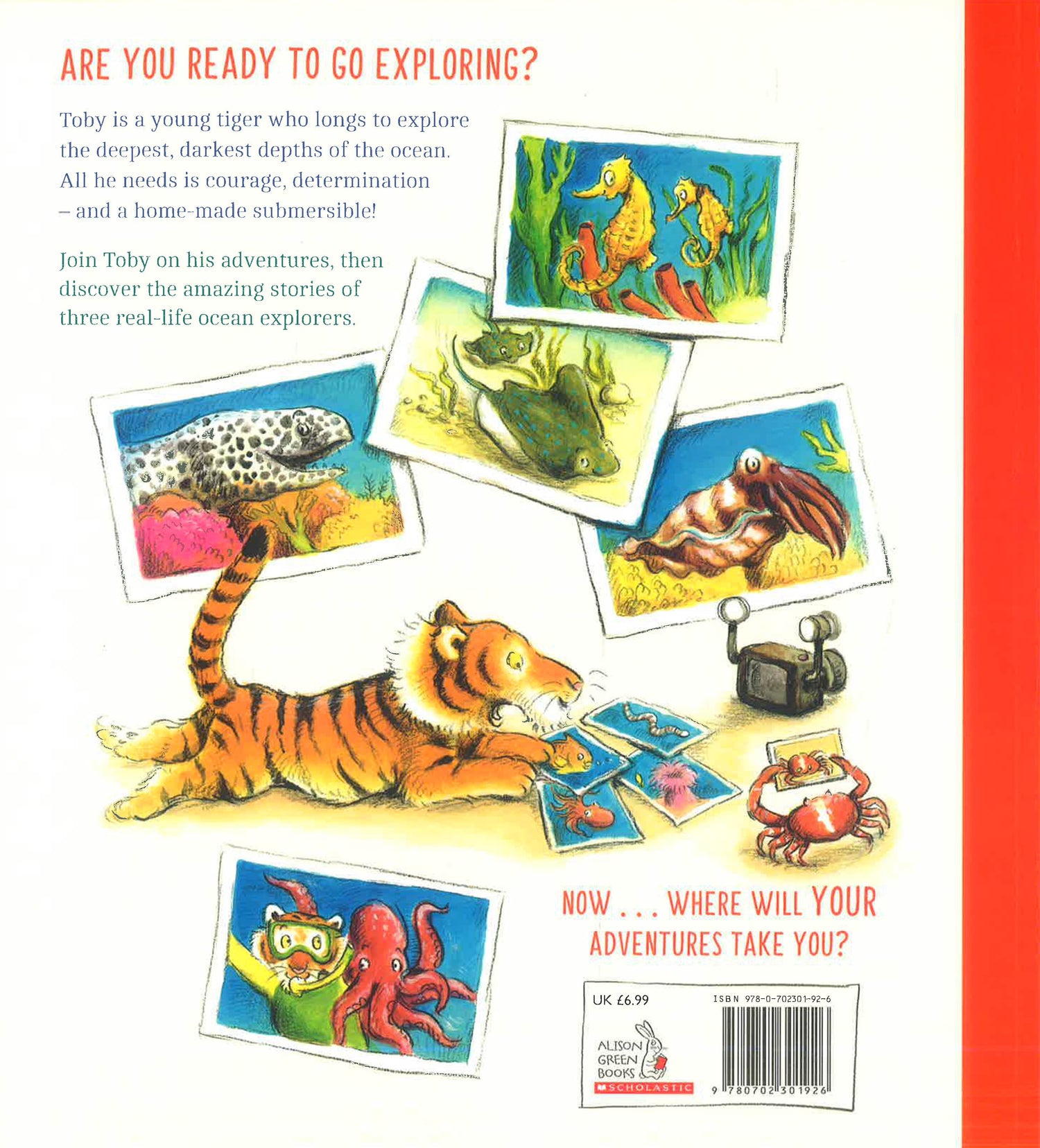 Animal Explorers: Toby the Deep-Sea Diver – BookXcess