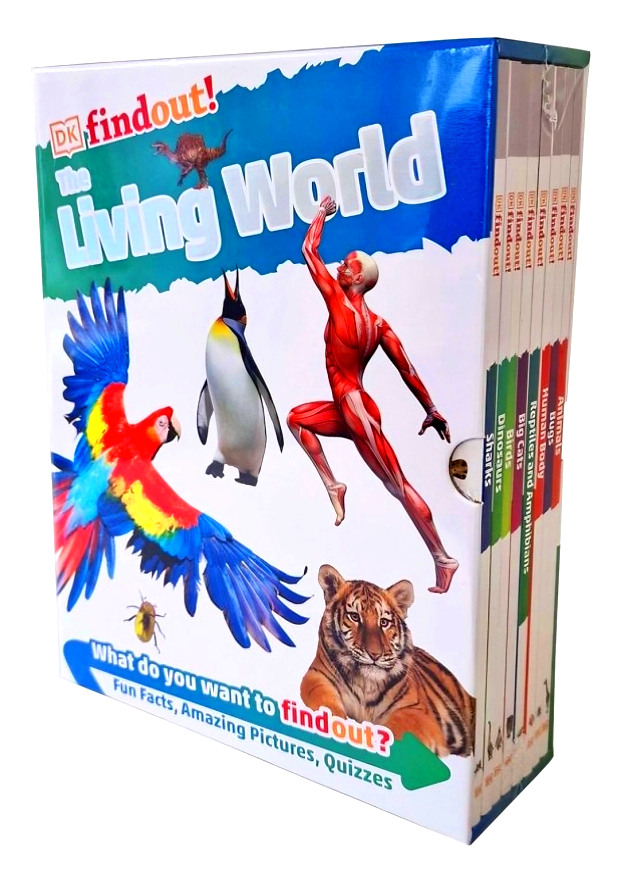 DK Findout!: Living World (Set Of 8 Bks) – BookXcess