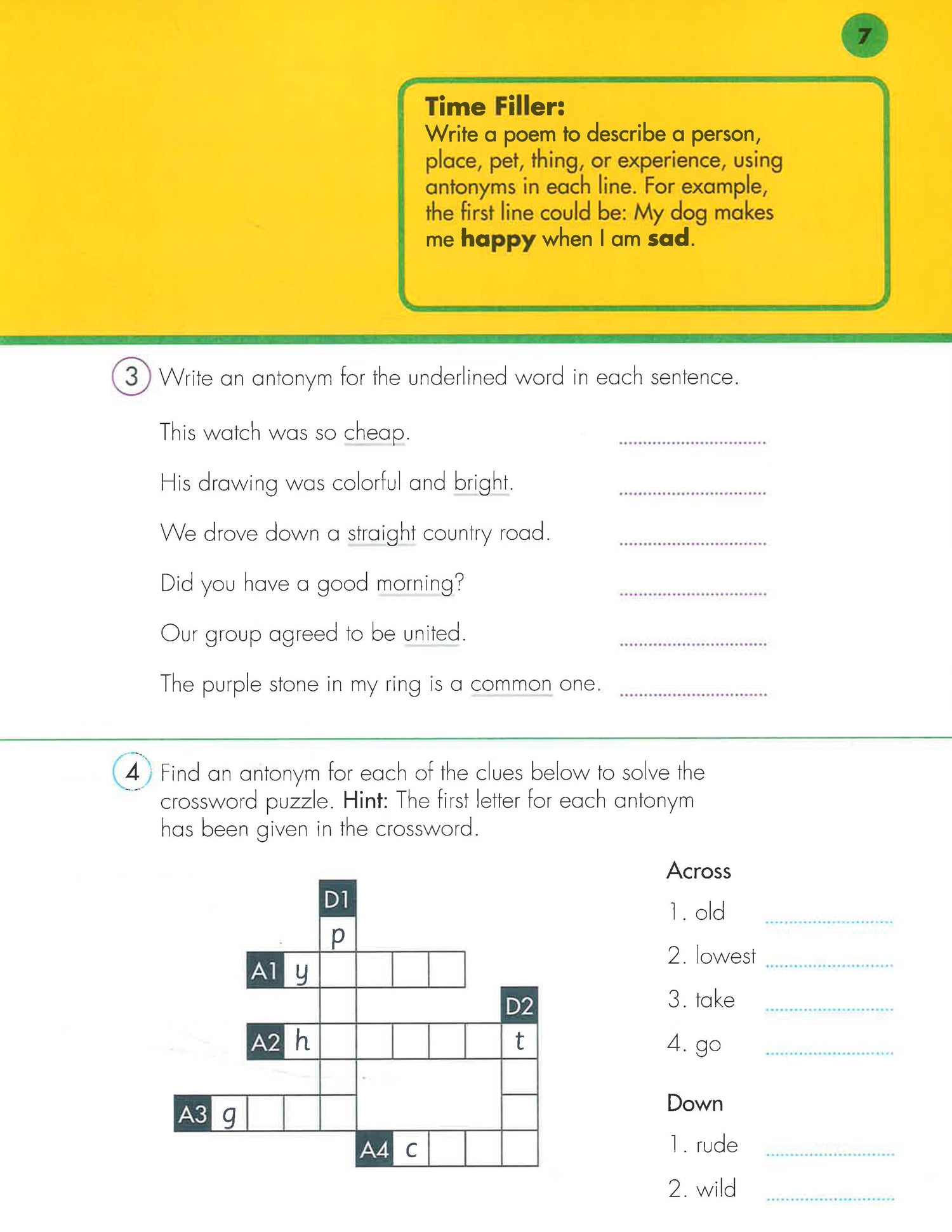 10 Minutes A Day Vocabulary, 4th Grade – BookXcess