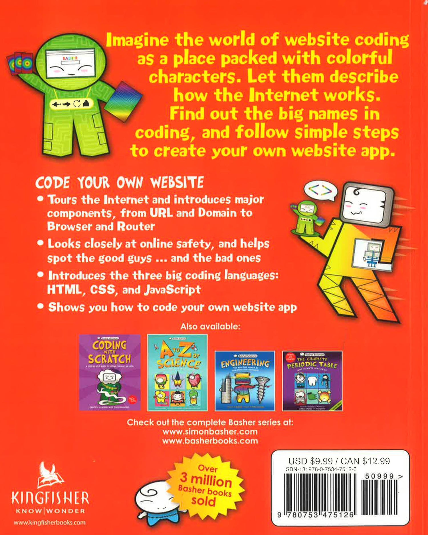 Coding with Basher: Code Your Own Website – BookXcess