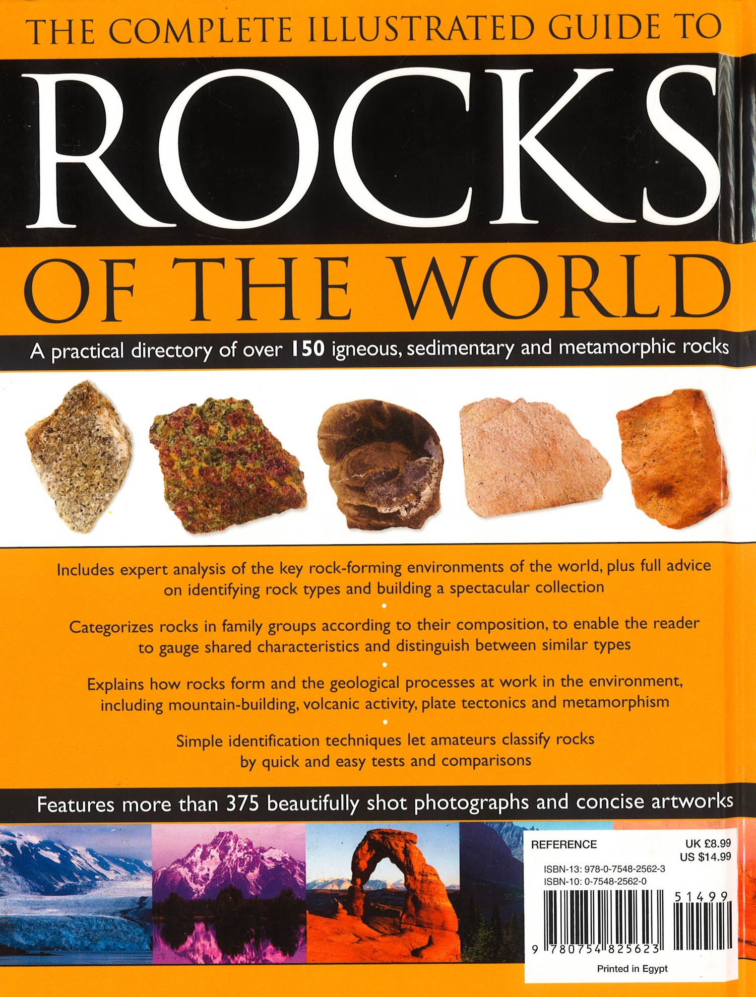 The Complete Illustrated Guide To Rocks Of The World – BookXcess