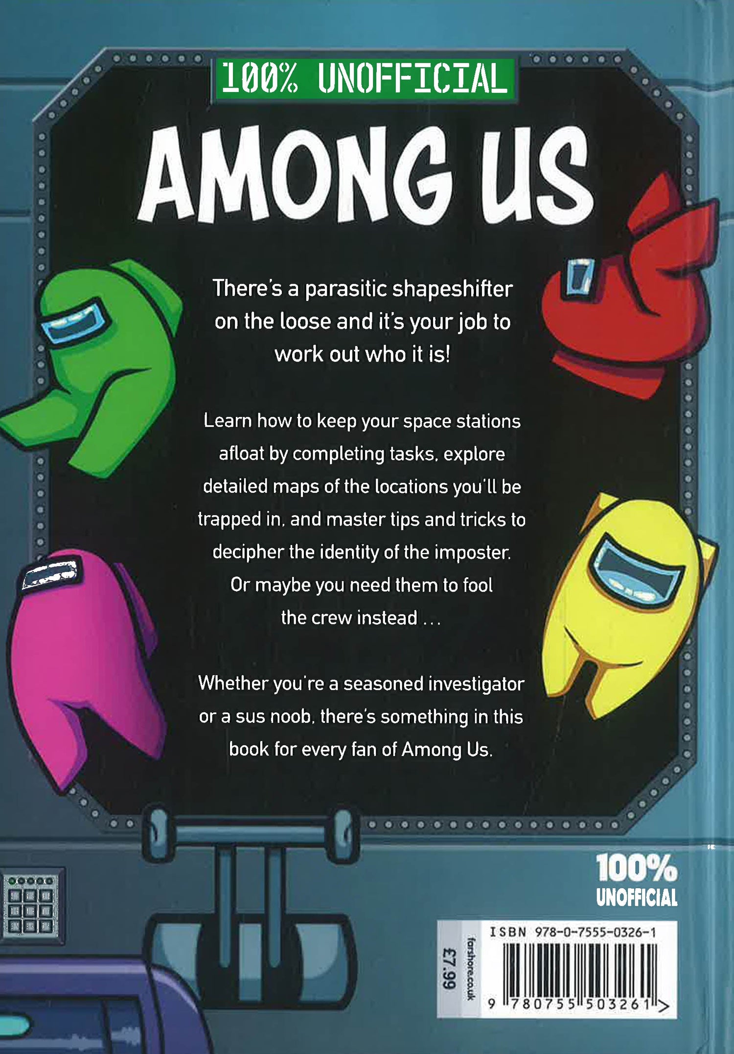 100% Unofficial Among Us Playbook – BookXcess