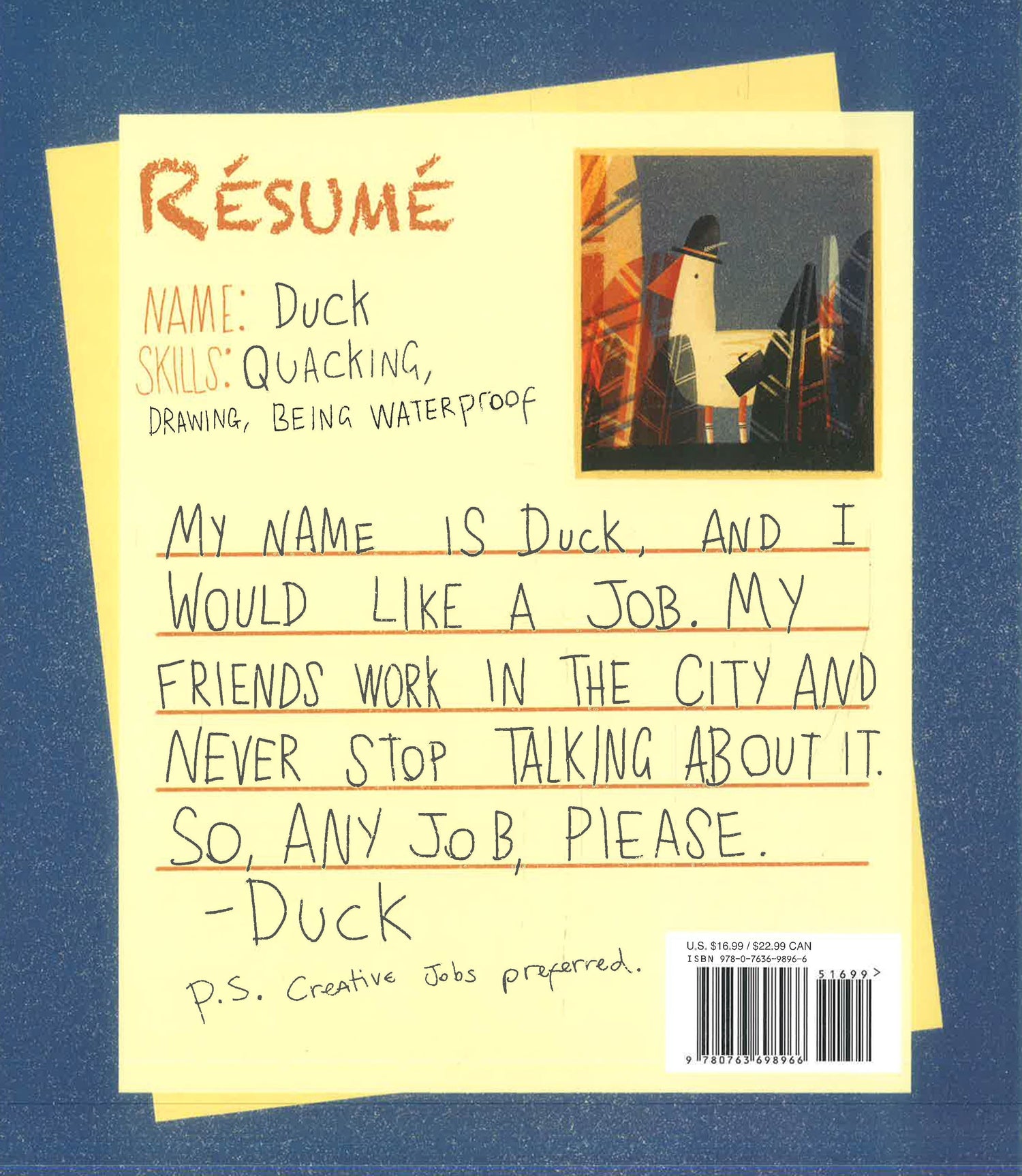 [Normal Price RM29.90] Duck Gets a Job – BookXcess
