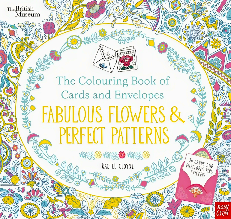 The Colouring Book Of Cards And Envelopes: Fabulous Flowers & Perfect ...