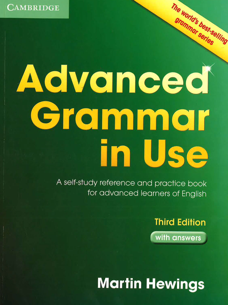 Advanced Grammar In Use With Answers – BookXcess