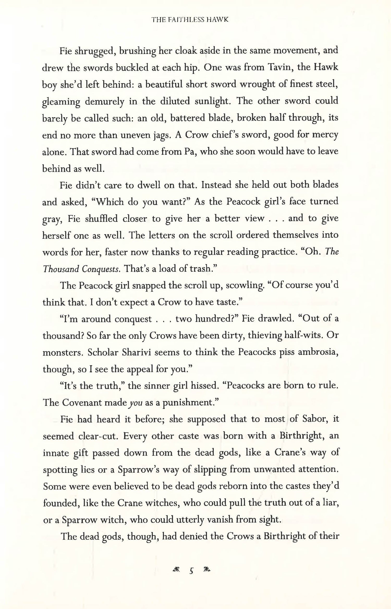 The Faithless Hawk – BookXcess