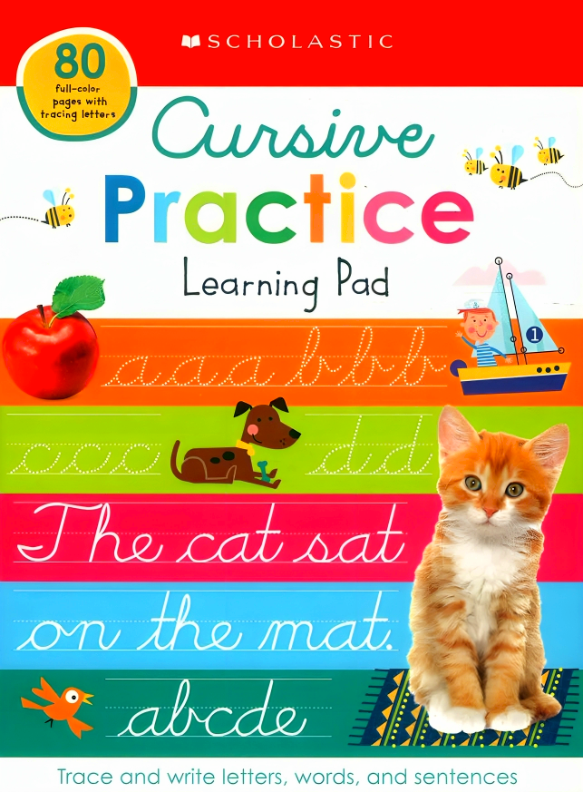 Cursive Practice Learning Pad: Scholastic Early Learners (Learning Pad ...