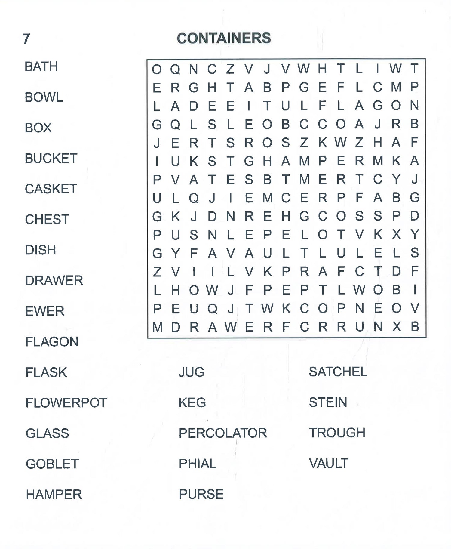 Large Print Wordsearch – BookXcess