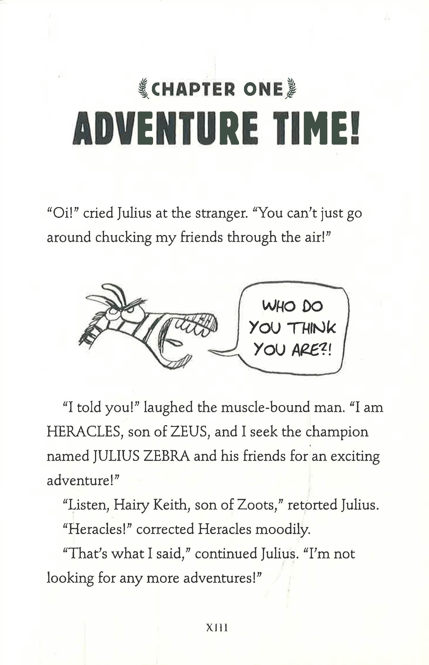 Julius Zebra: Grapple With The Greeks – BookXcess