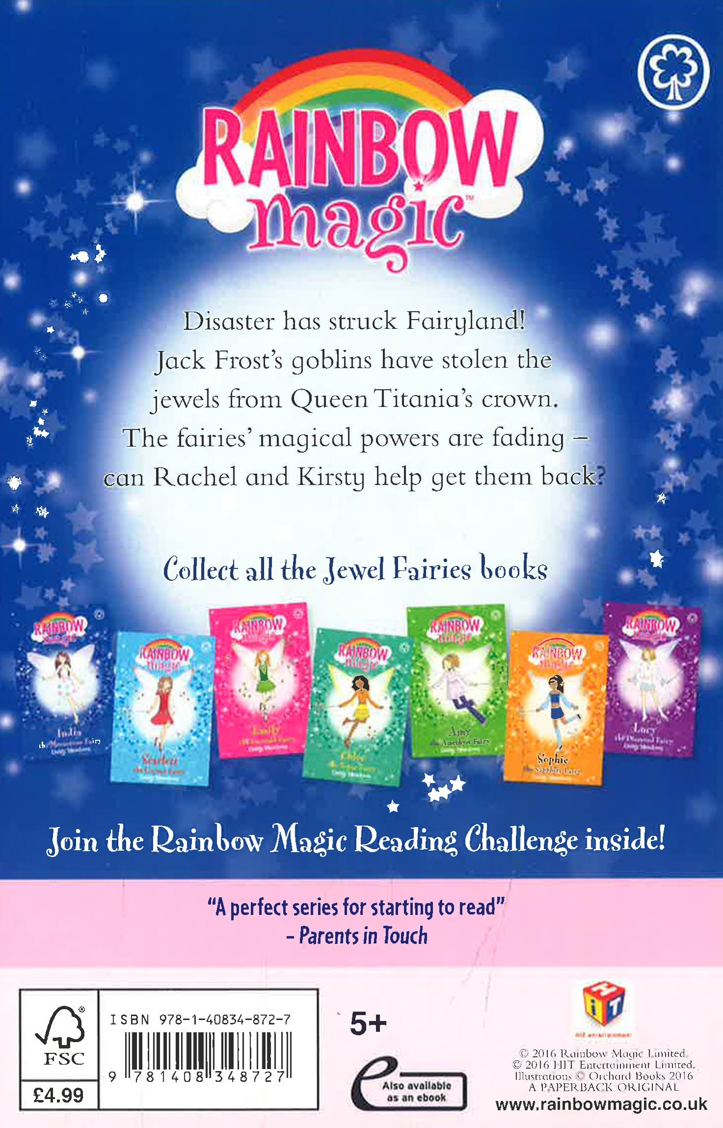 Rainbow Magic: India The Moonstone Fairy – BookXcess